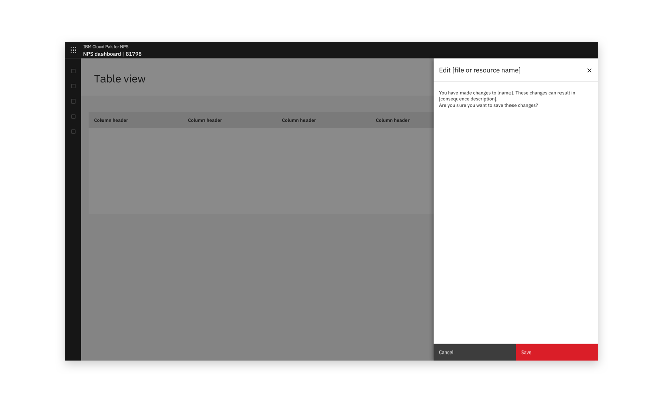 Edit Pattern – Carbon Design System